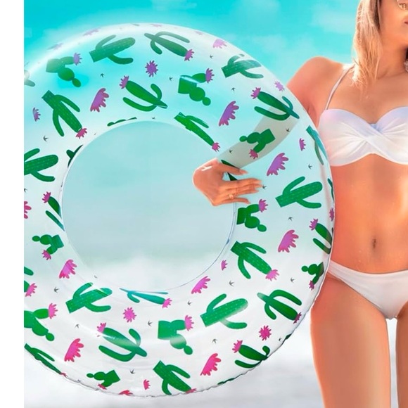 Other | 2 Pack Cactus Print Inflatable Pool Float | Poshmark